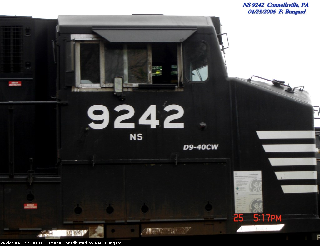 NS 9242 C40-9W 04/25/2006